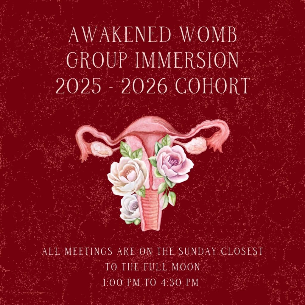 Awakened Womb Group Immersion 2025 - 2026 Cohort